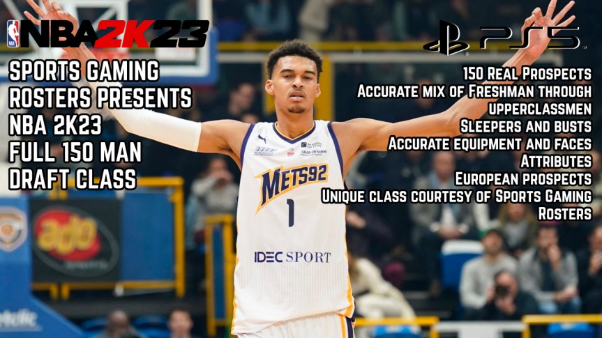NBA 2K23 Draft Classes – Sports Gaming Rosters
