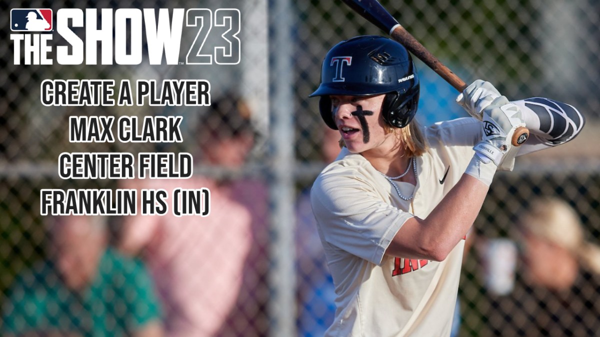 MLB The Show 23 – CAP – Max Clark, CF, Franklin HS (IN) – Sports Gaming ...
